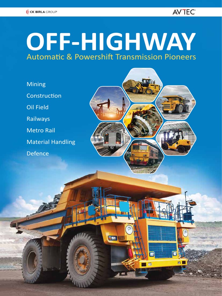 AVTEC Off Highway Brochure - V22 - AVTEC Off Highway Brochure - V22 | PDF | Automatic ...