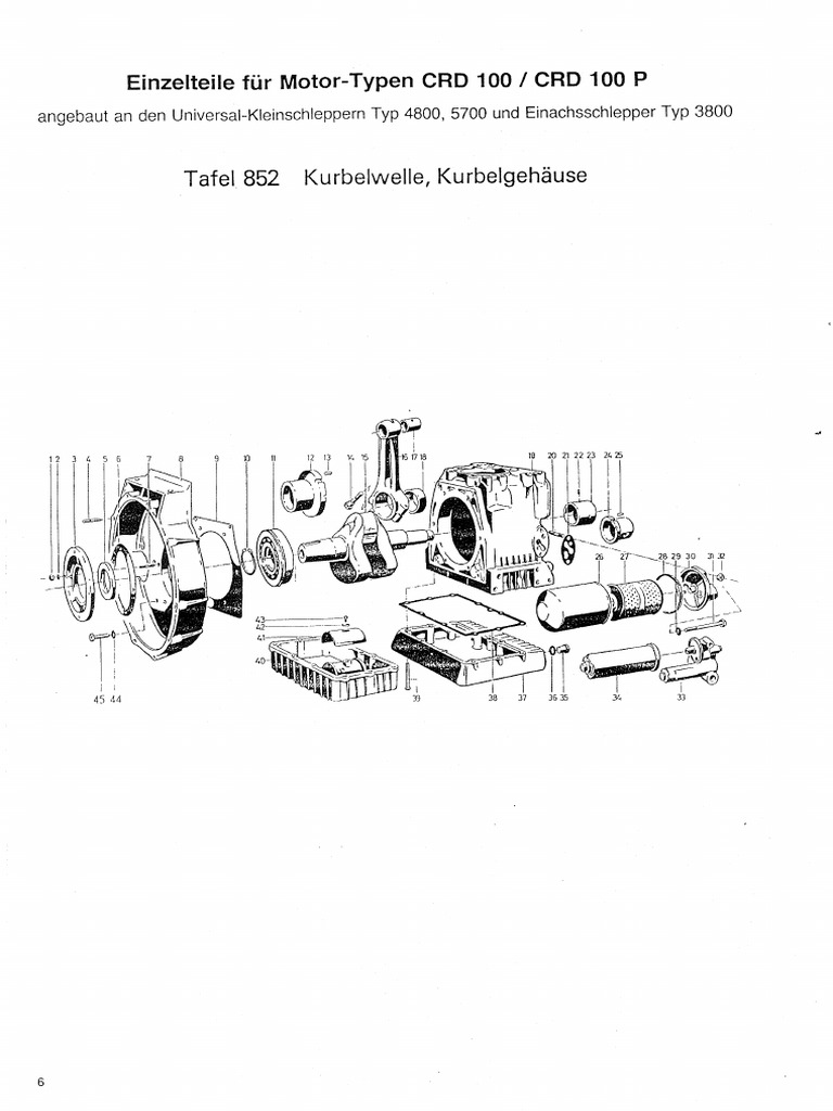 ET Liste Motor Ruggerini CRD 100 | PDF