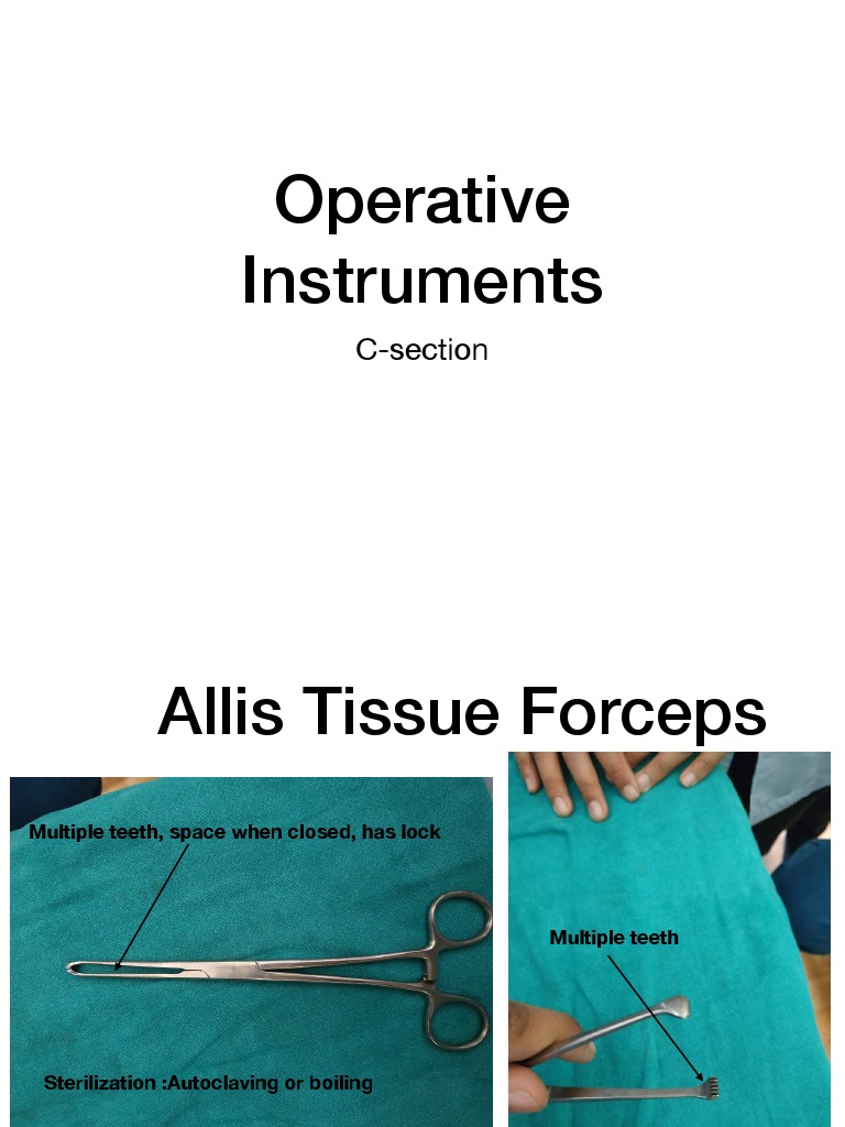 C-Section Instruments | PDF | Medical Specialties