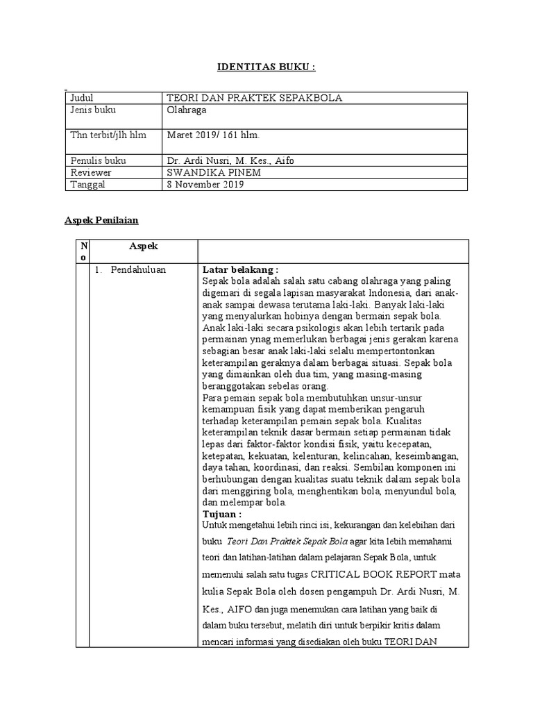 Identitas Buku | PDF