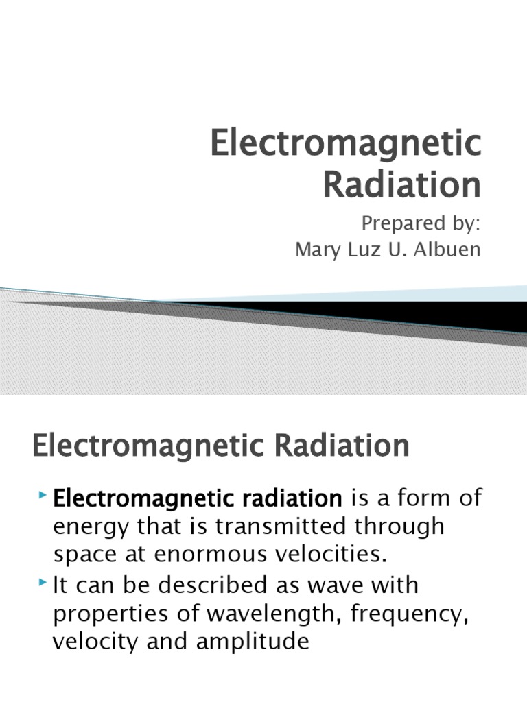 EM Radiation Explained: Properties and Applications | PDF ...