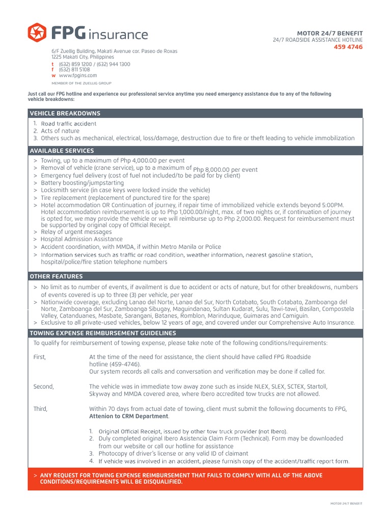 FPG Motor.247.benefit 150306 | PDF | Vehicles | Transport