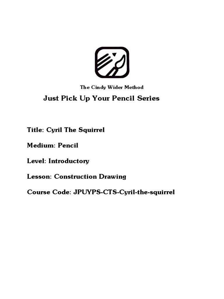 Just Pick Up Your Pencil Series | PDF | Drawing