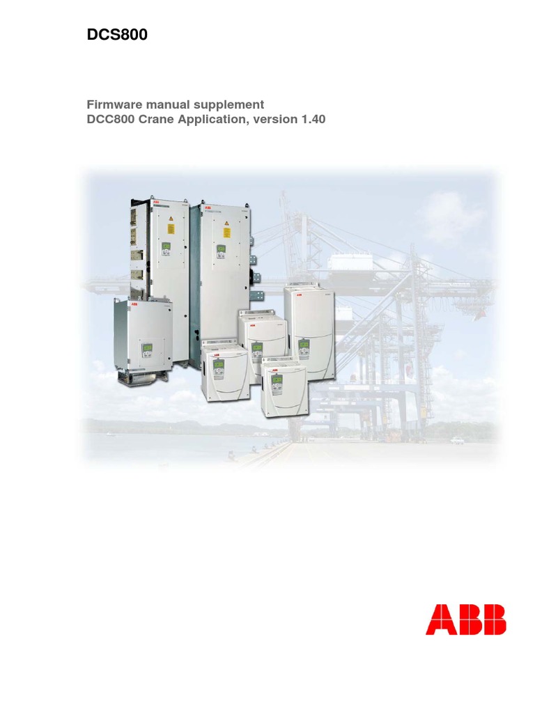 DCC800 1.4 - Kranovi - FirmwareManual+3AST004143R0501 | Parameter ...