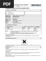 Unitor Msds | PDF | Firefighting | Personal Protective Equipment