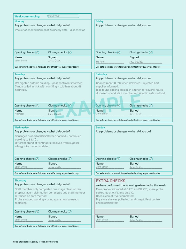 Week Commencing:: Monday Friday | PDF | Business