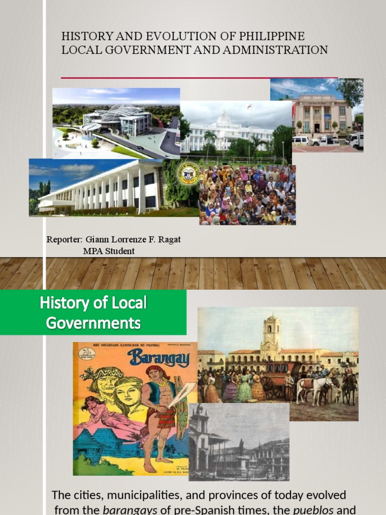History and Evolution of Philippine Local Government and Administration ...