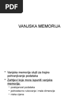 Vanjska Memorija | PDF