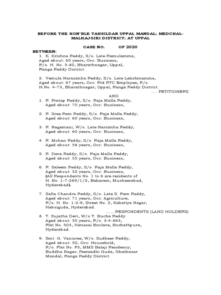 Section 32 Application | PDF | Inheritance | Private Law