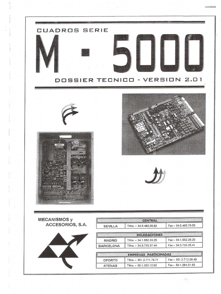 MAC PUARSA (Manual de Maniobra MAC-5000 Version 2.0) | PDF