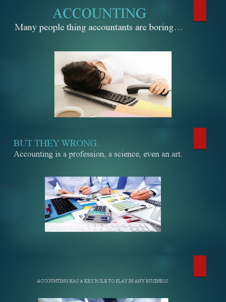 Many People Thing Accountants Are Boring : Accounting | PDF | Computers