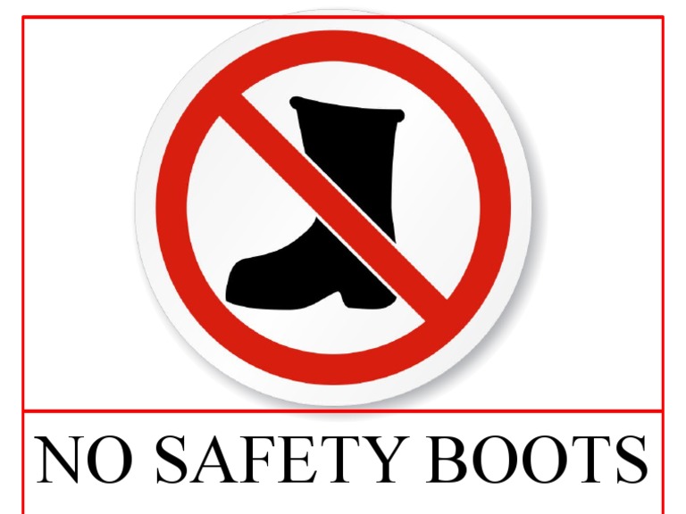 No Safety Shoes | PDF