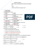 Statistics and Probability Midterm Exam | PDF | Normal Distribution ...