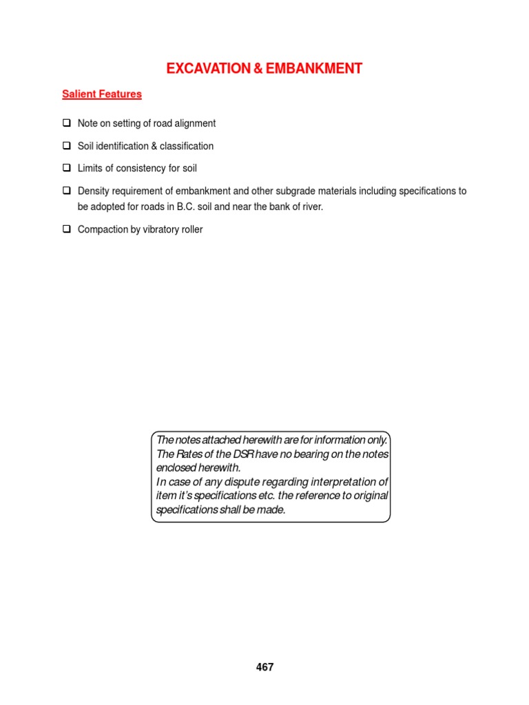 RD - EXCAVATION & EMBANKMENT | PDF | Silt | Civil Engineering