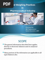 USP General Chapter 1251 | PDF | Weighing Scale | Weight