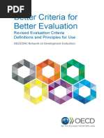 Evaluation Question For OECD/DAC Criteria/standards Criteria's ...
