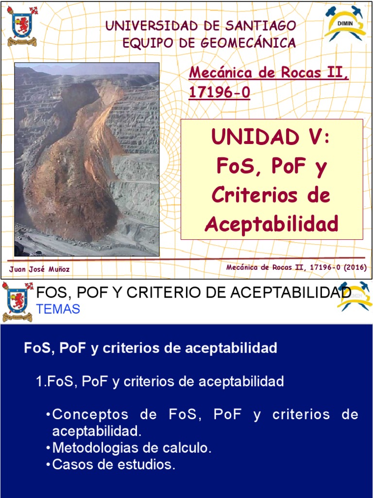 FoS PoF Criterio de Aceptabilidad | PDF | Probabilidad | Ingeniería