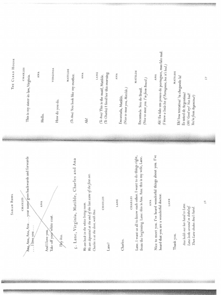 The Clean House by Sarah Ruhl | PDF