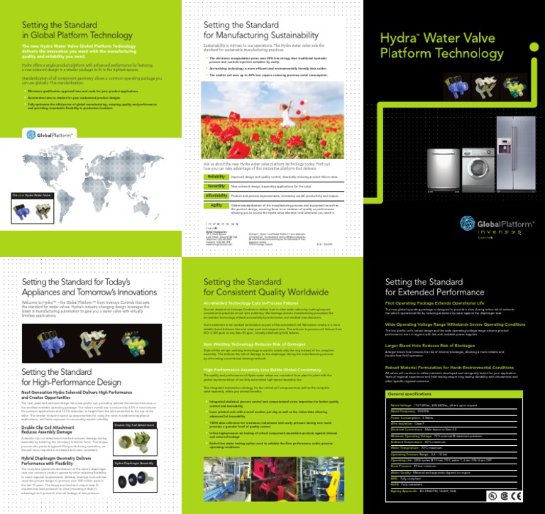 Invensys Controls Hydra | PDF | Vacuum Tube | Inductor