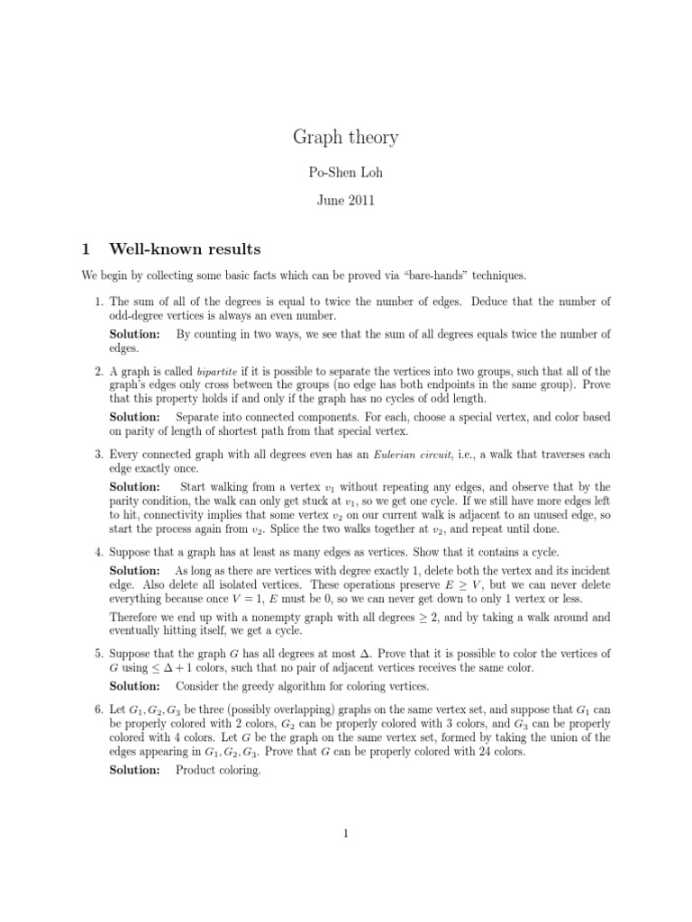 Graph Theory In Extremis Fundamental Results On Planarity Colorability Matchings And