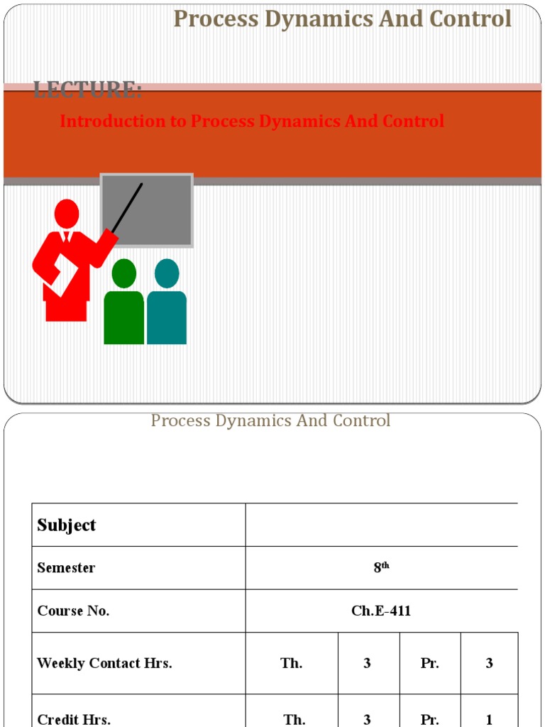 Introduction To Process Dynamics and Control | PDF | Process Control ...