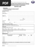 Arogya Sanjeevani Policy Reliance General-Proposal Form | PDF ...