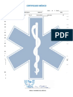 Formato Certificado Medico Dif para Descargar para | PDF | Microsoft Word | Médico