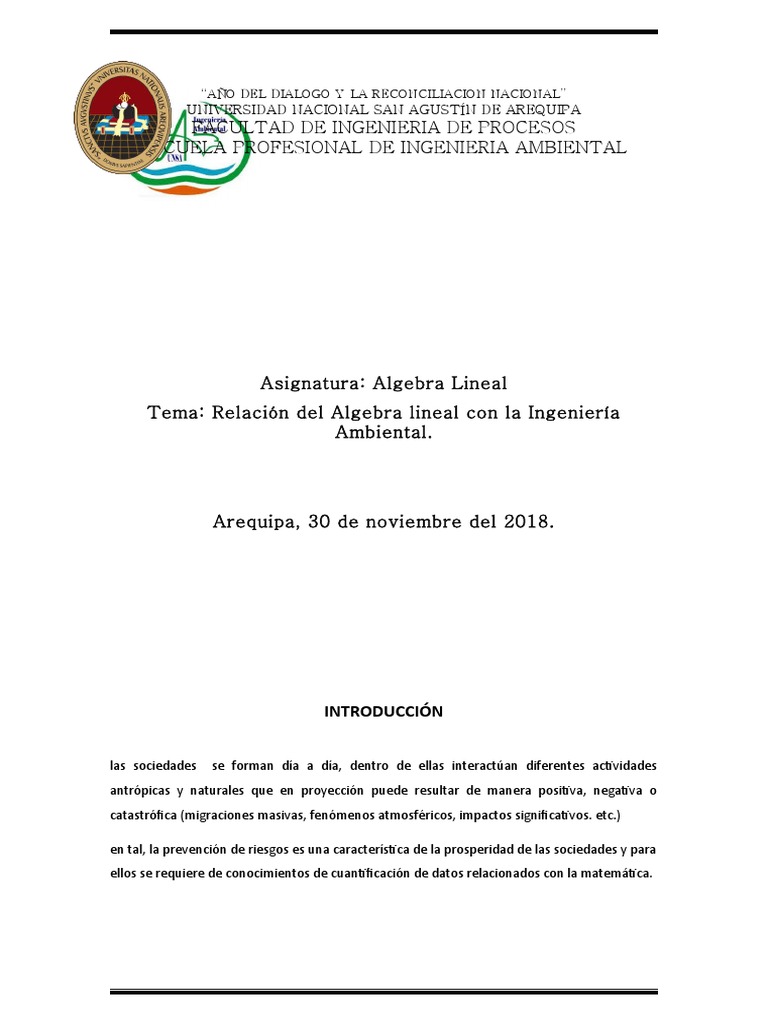 Tif - Algebra Lineal A | PDF | Linealidad | Programación lineal