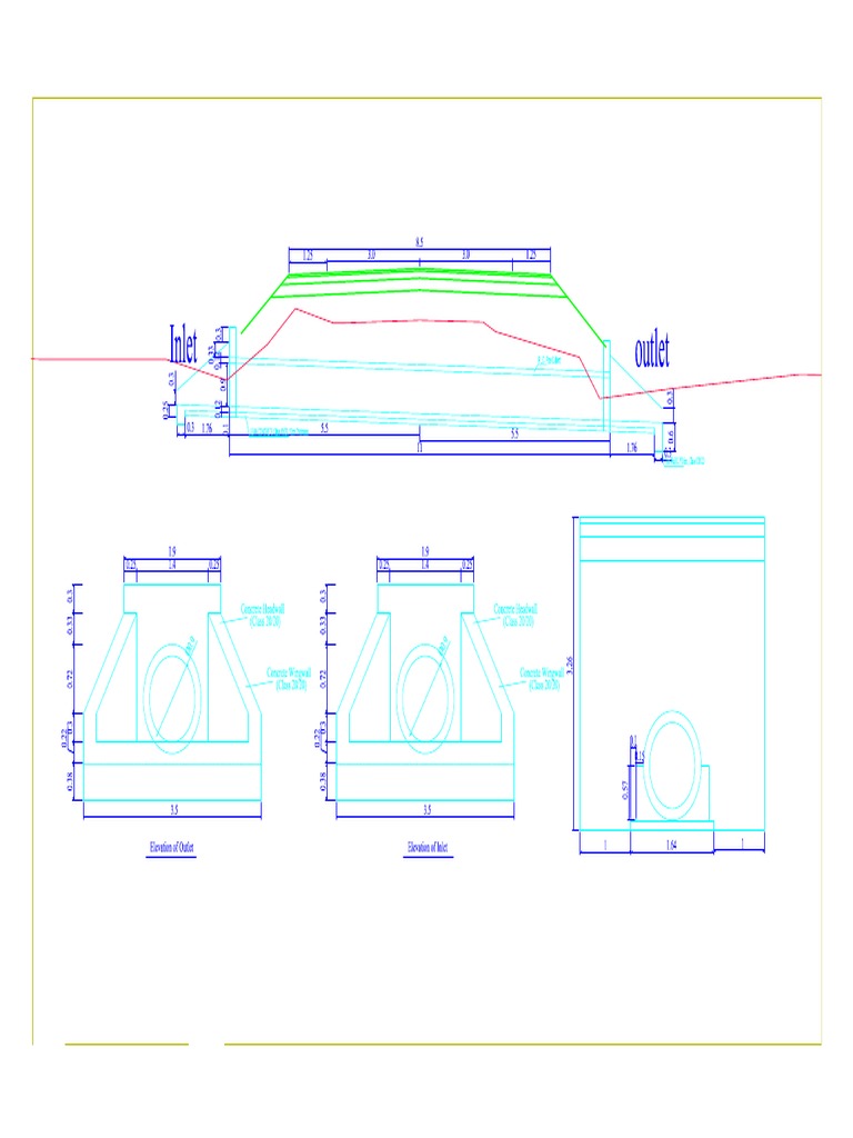 P Culvert Plan - Model | PDF
