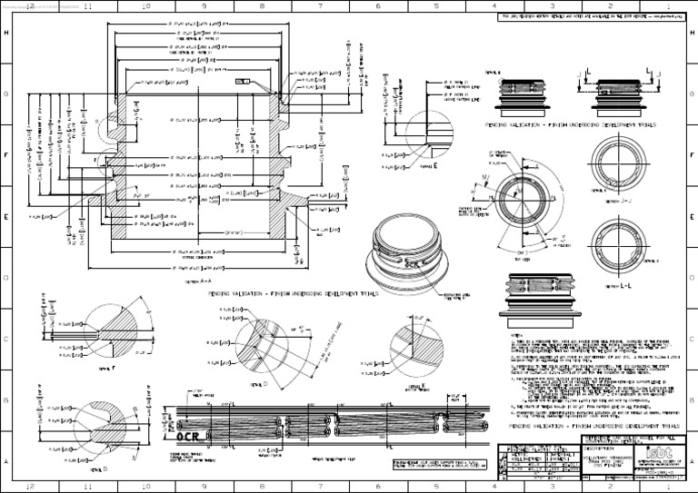 PCO 1881 Cap and Thread Specifications | PDF