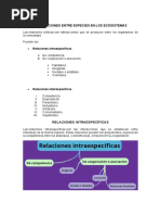 Competencia Intraespecífica - Interespecífica. | PDF | Depredación ...