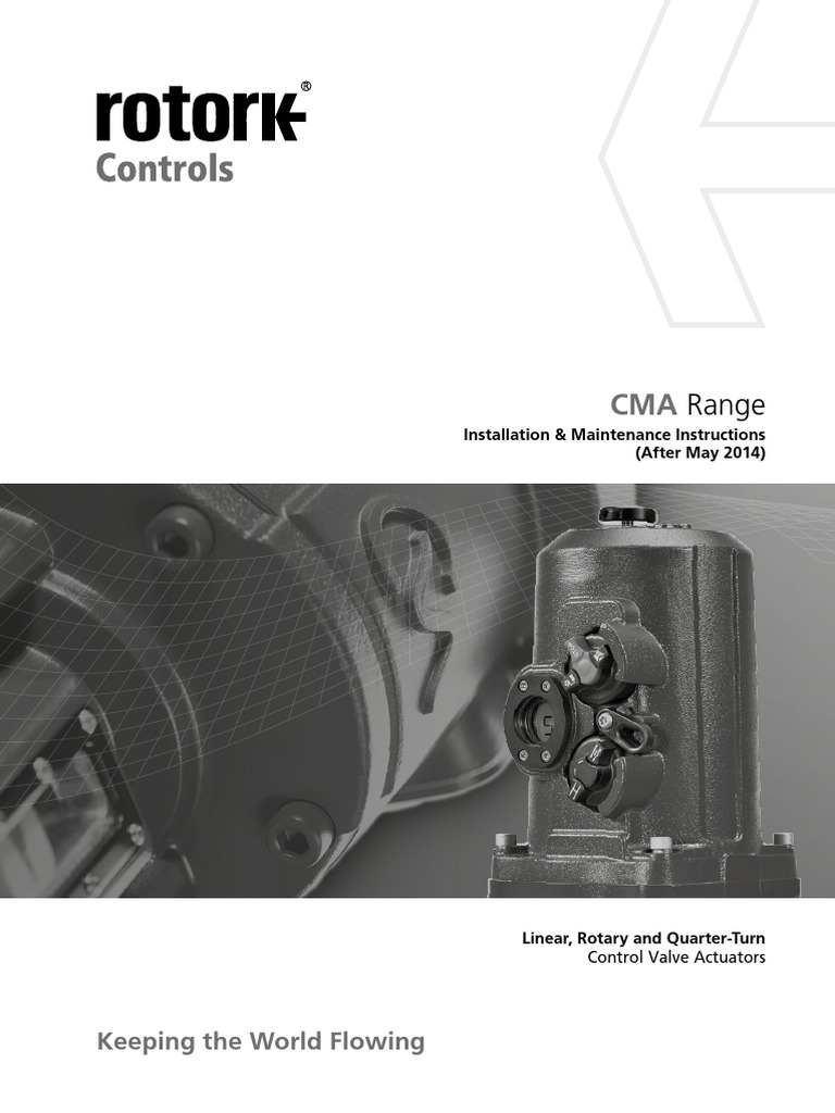 Rotork Cma Asennus Ja Huolto Opas PDF | PDF | Actuator | Electrostatic ...