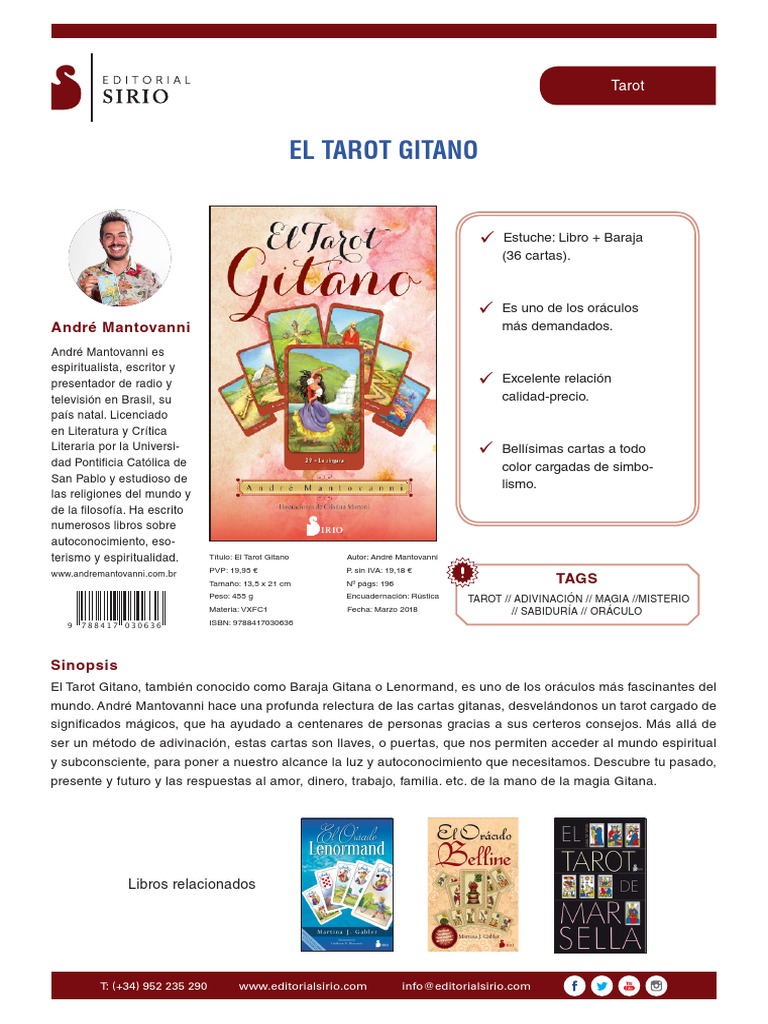 Tarot Gitano: Significados y Tiradas | PDF | Tarot | Religión y creencia