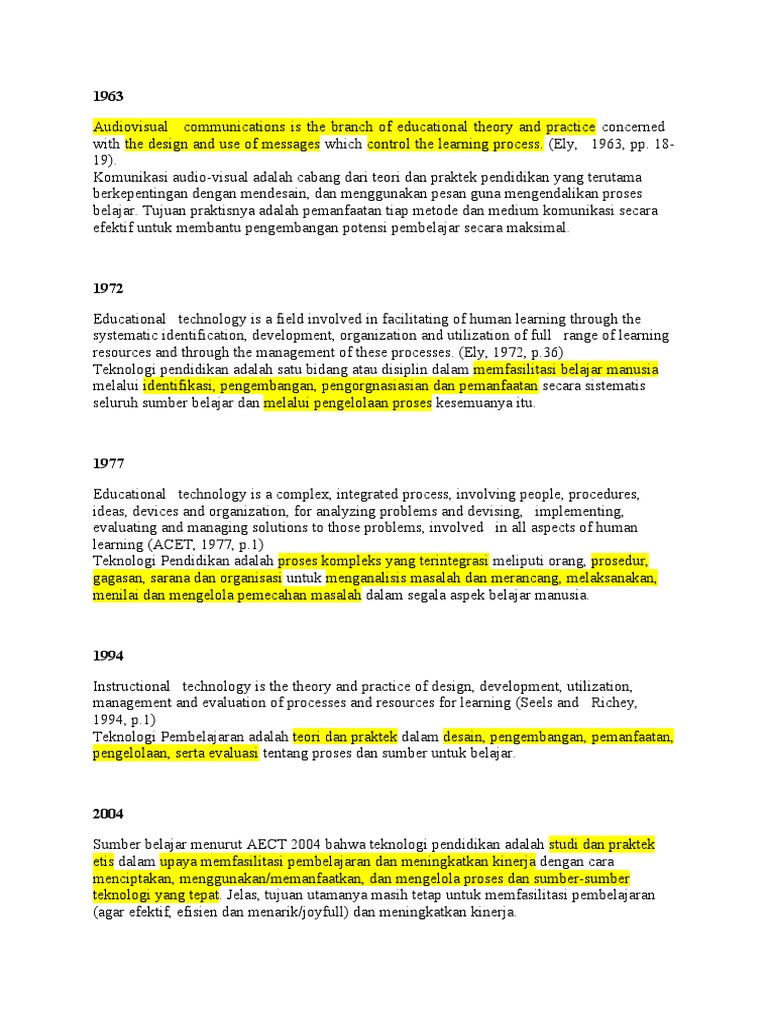 Rangkuman Aect Pdf