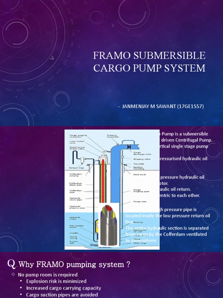 Framo System | PDF | Pump | Valve