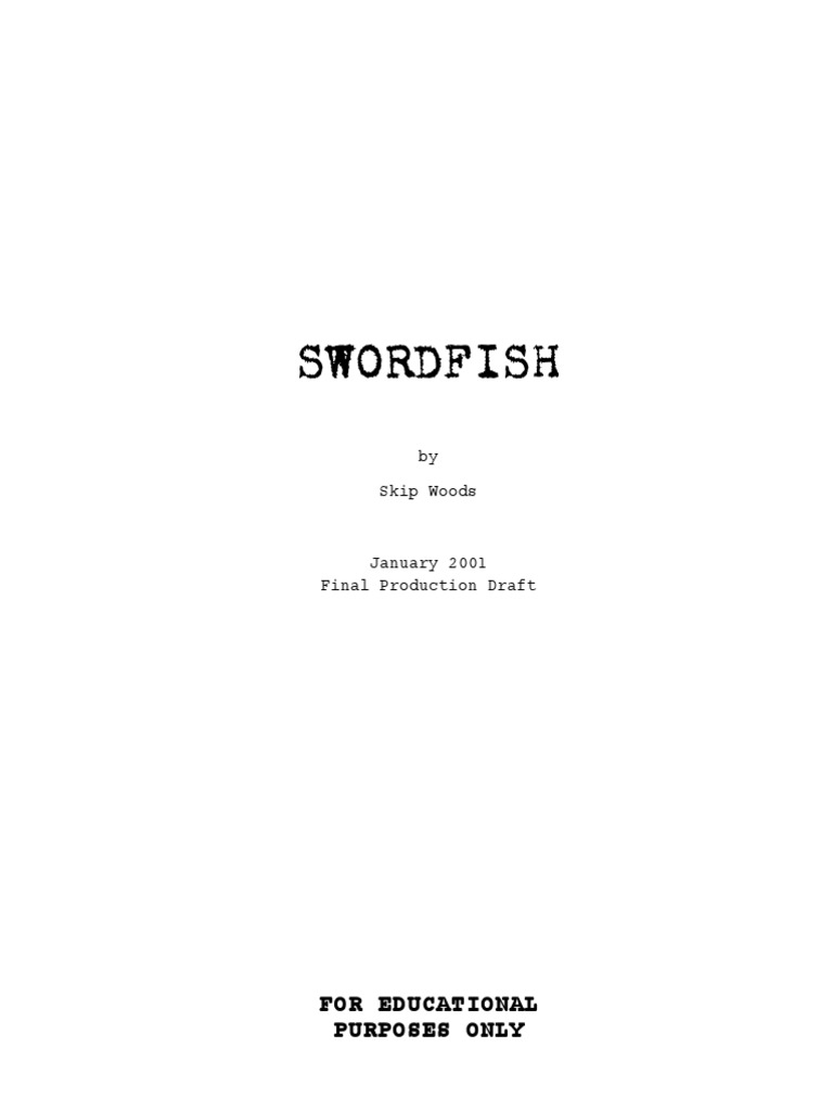 Swordfish | PDF