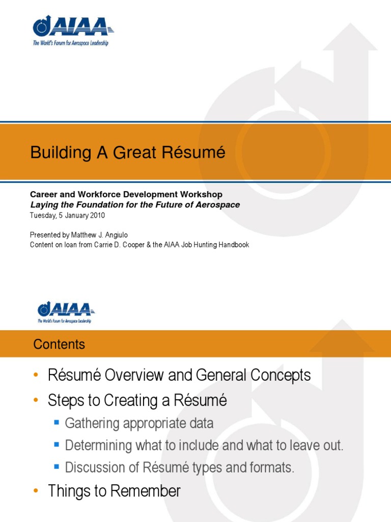 Crafting an Effective Résumé Guide | PDF | Résumé | Business