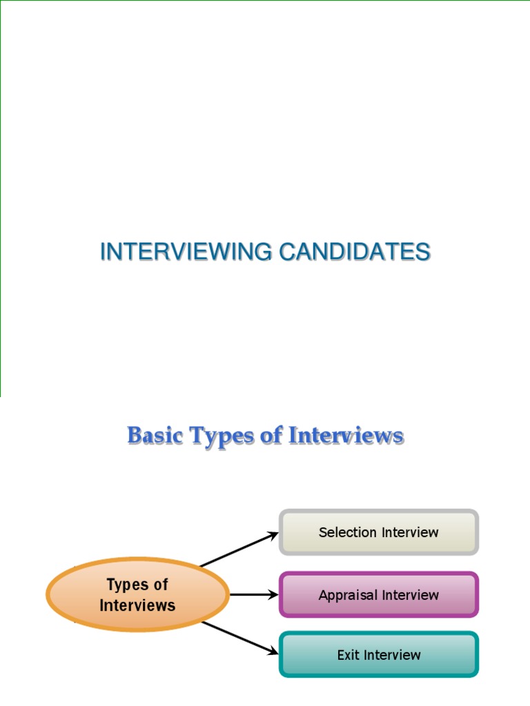 Interviewing | PDF | Interview | Performance Appraisal