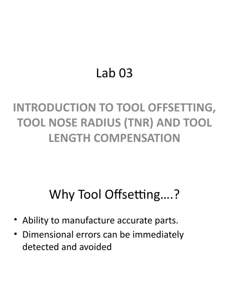 G and M Coding Lab 03 | PDF | Numerical Control