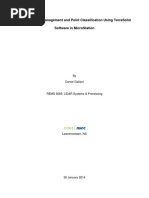 MicroStation LiDAR Point Classification Guide | PDF | Lidar