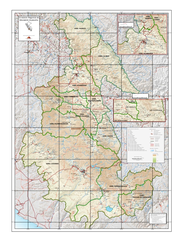 Mapa de Ayacucho PDF | PDF