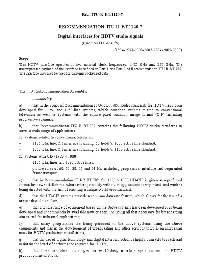 BT1120 | PDF | Video | Electrical Connector