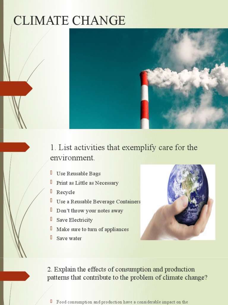 Climate Change | Download Free PDF | Global Warming | Greenhouse Gas