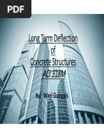 The Deflection in Concrete Slabs and Beams As Per ACI Code E1 - Hassan Hammami | PDF | Beam ...