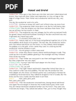Hansel and Gretel - Script | PDF | Hansel And Gretel | Hansel And ...