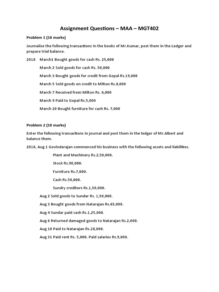 MAA Gradable Assignment - MGT402 | PDF