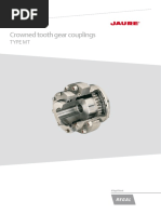 Complete Catalogue Gear Couplings Jaure | PDF | Gear | Machines