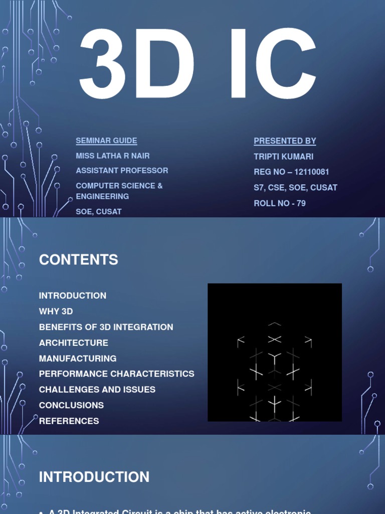 Benefits and Challenges of 3D IC Design | PDF | Wafer (Electronics ...