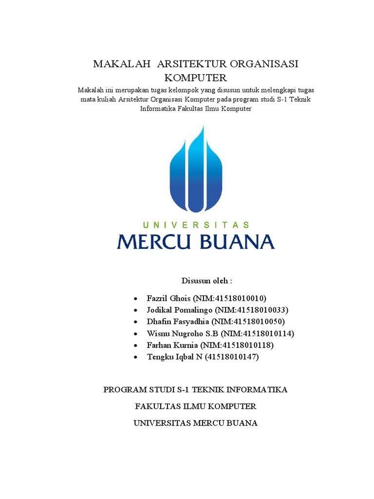 Alur Kerja Program Pada Sistem Komputer | PDF