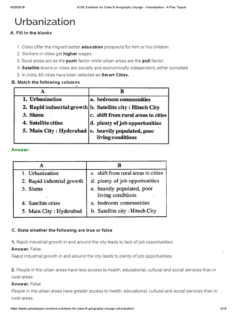 Geo 4 PDF | PDF | Urbanization | Slum